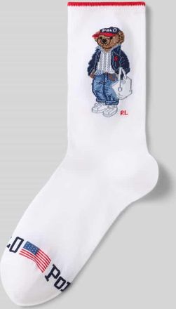 Polo Ralph Lauren Socken aus Baumwoll-Mix Modell SPRING BEAR