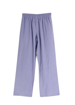 Emporio Armani Lilac Linen Trousers Size M