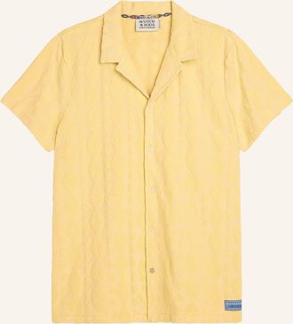 Scotch & Soda Resorthemd Regular Fit gelb
