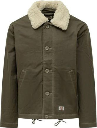 Dickies Homme, Vestes, Vert, Taille: XL Sherpa Lined Work Jacket