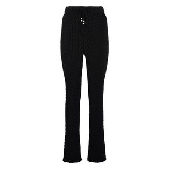 Alanui Gestrickte Hose - - Trousers - Damen - Schwarzk - M