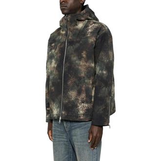Cole Buxton Cropped Parka - - Jackets - Herren - Gr&uuml;n - XL