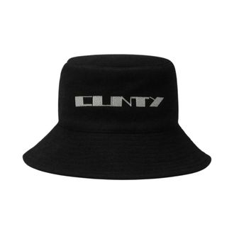 Rick Owens Clinty Logo Bucket Hat - - Accessories - Herren - Schwarzk - ONE SIZE