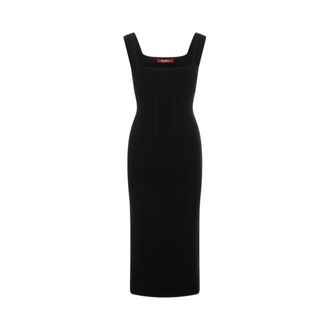 Max Mara Damen, Kleider, Schwarzk, LGr&ouml;&szlig;e
