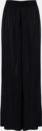 Alaia Ala&iuml;a Weite High-Rise-Hose