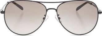 Tory Burch Femme, Accessoires, Noir, Taille: 60 MM Eleanor Pilot Lunettes de soleil