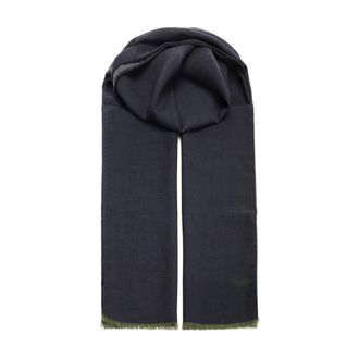 Barba Leichter Schal aus Kaschmir und Wolle - - Accessories - Herren - Blau - ONE SIZE