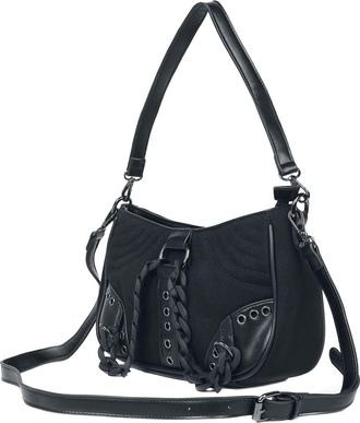 Banned Alternative Earthworm Frauen Handtasche schwarz 100% Polyurethan Gothic, Rockwear