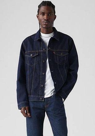 Levi's Veste Trucker Jacket - Homme - Bleu / Rinse - M