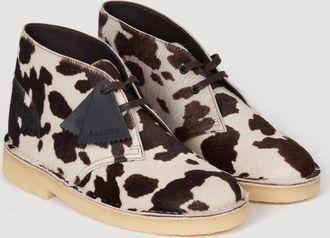 Sandro Desert Boots effet animalier