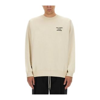Dr&ocirc;le de Monsieur Slogan Sweatshirt - - Sweatshirts & Hoodies - Herren - Beige - XL