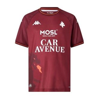 Kappa Maillot Kombat Home FC Metz Grenat Homme (FR/ES, Alpha/Lettres, XXL, Taille Normale, Taille Normale, Rouge)