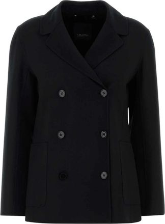Max Mara Femme, Manteaux, Noir, Taille: 42 FR Fiore blazer