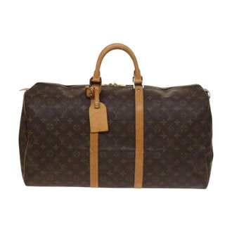 Louis Vuitton unisex, Pre-owned, Brun, Taille: ONE Size Keepall Sac de Voyage Pre-owned