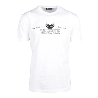 Versace T-Shirts - - Tops - Herren - Wei&szlig; - L