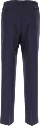 Fendi Wool Trousers - Navy