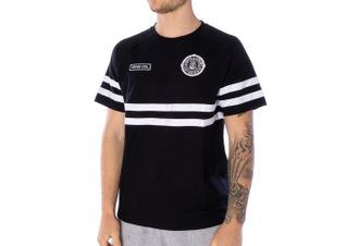 Unfair Athletics T-Shirt T-Shirt Unfair DMWU kontrastfarbene Streifen