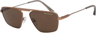 A|X Armani Exchange Ax2059S Sonnenbrille - - Accessories - unisex - Braun - 56 MM