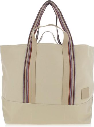 Paul Smith Homme, Sacs, Beige, Taille: ONE Size Shopping Tela Manici Riga