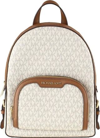 Michael Kors Femme, Sacs, Beige, Taille: ONE Size Sac &agrave; dos Logo Imprim&eacute;