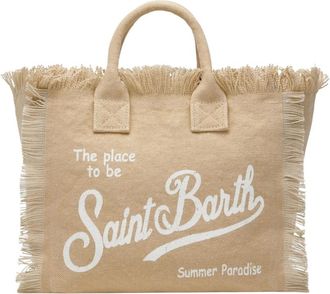 MC2 Saint Barth Femme, Sacs, Beige, Taille: ONE Size Hand Bag With Strap