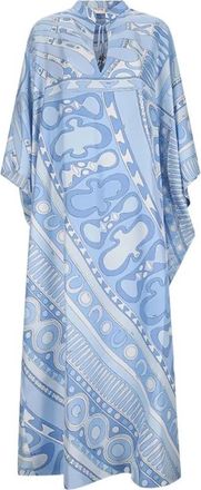 Pucci Femme, Robes, Bleu, Taille: 44 FR Kaftan 068