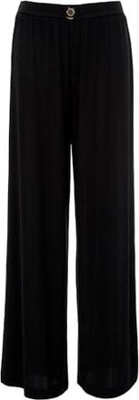 Emporio Armani Pant Beachwear V&ecirc;tement Couvrant de Maillot de Bain, Lurex Noir, S Femme