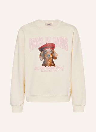 Only Sweatshirt weiss