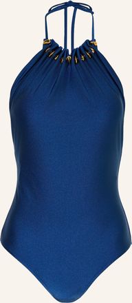 Zimmermann Neckholder-Badeanzug Aster blau