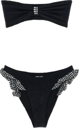 Hunza G Damen, Bademode, Schwarzk, ONE SIZEGr&ouml;&szlig;e