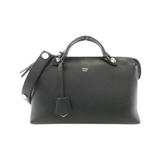 Fendi Pre-owned By The Way Calf Handbag - - Pre-owned - Damen - Schwarzk - ONE SIZE
