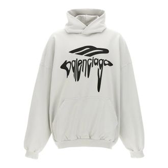 Balenciaga Damen, Sweatshirts & Hoodies, Wei&szlig;, SGr&ouml;&szlig;e