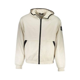 Calvin Klein Homme, Vestes, Beige, Taille: XL &Eacute;l&eacute;gante Veste &agrave; Capuche Beige