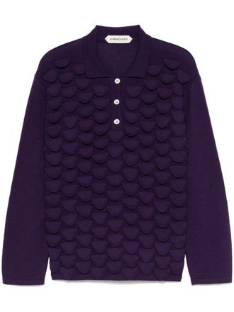 Namacheko pull Bird Feather - Violet