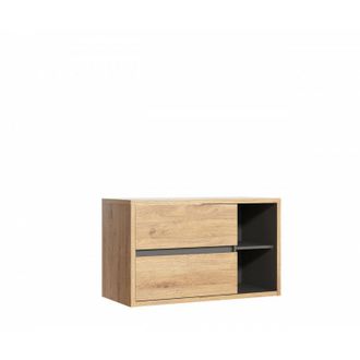 AC-D&eacute;co Meuble sous vasque mural - 100 x 45,5 x 60 cm - Masen - Livraison gratuite