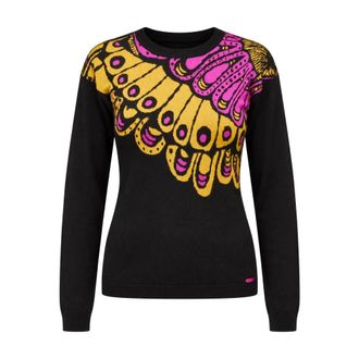 Custo Barcelona Pull &agrave; col rond - Femme - Pulls - Multicolore - Taille: 38 FR