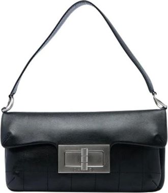 Chanel Sac bandouli&egrave;re vintage Pre-owned - Femme - Pre-owned - Noir - Taille: ONE Size