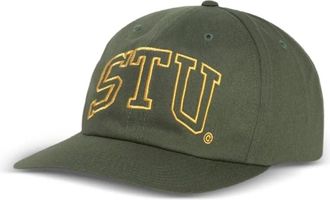 St&uuml;ssy Stu Arch baseball cap - Gr&uuml;n