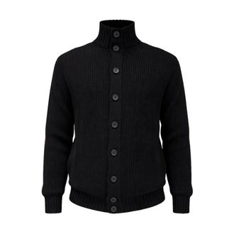 FILIPPO DE LAURENTIIS Homme, Pulls, Noir, Taille: XL Cardigans