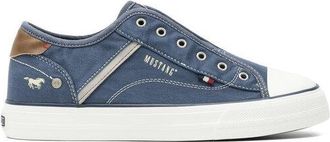 Mustang Jeans Mustang Sneakers aus Stoff 1272-402 Blau