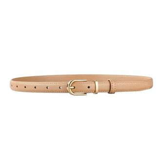Generic Ceintures Femme - Ceinture &eacute;l&eacute;gante pour femme en similicuir avec boucle en alliage pour tenue d&eacute;contract&eacute;e ou habill&eacute;e