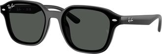 Ray-Ban Quadratische Sonnenbrille RB4458D, Schwarz