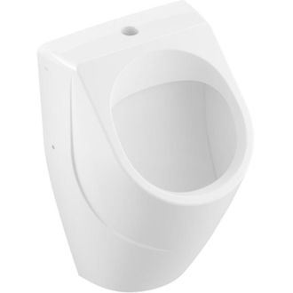 Villeroy & Boch Villeroy&boch - v&b Absaug-Urinal o.novo 33,5x56x32cm, D-Flush, Zulauf oben, wei&szlig;