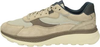 Geox Homme, Chaussures, Beige, Taille: 42 EU Baskets Basses avec Technologie Spherica