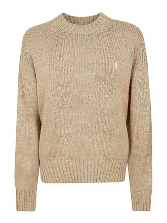 Polo Ralph Lauren Pull Col Rond - Beige
