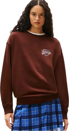 Tommy Jeans Sweatshirt f&uuml;r Damen, Regul&auml;r (Braun)