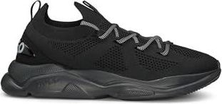 HUGO BOSS Hommes Leon Runn Baskets Style Chaussures de Course avec Tige en Maille et Logo en Relief