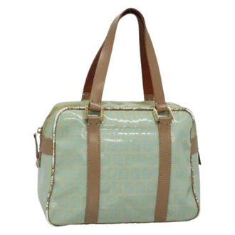 Fendi Pre-owned Canvas Handtaschen - - Pre-owned - Damen - Blau - ONE SIZE