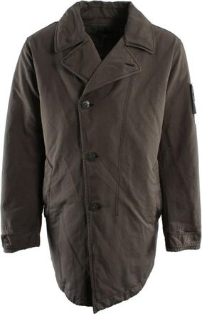 Stone Island Homme, Manteaux, Gris, Taille: 2XL Ghost Jas