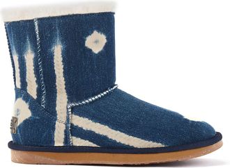 Australia Luxe Heritage Short Indigo Ankle Boots